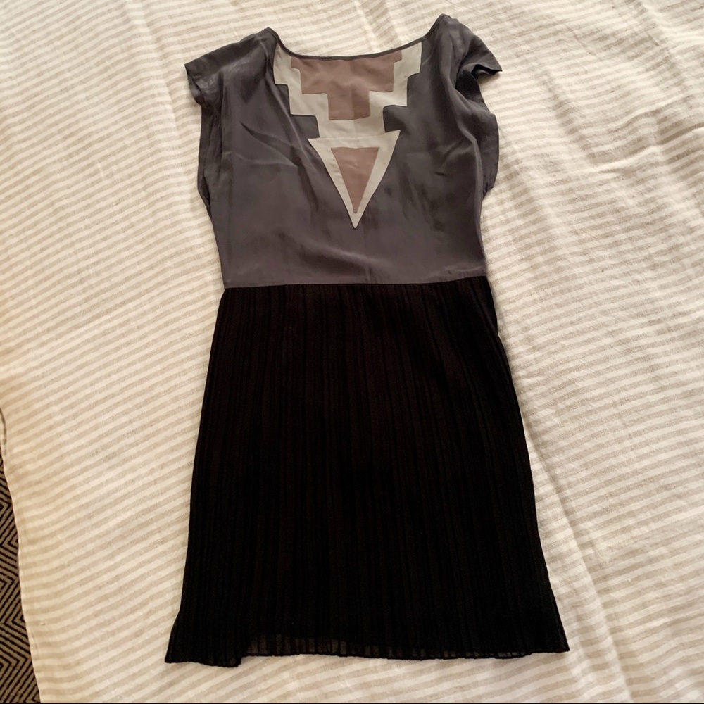 Vena Cava Silk Dress - Gem